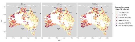 Calibration Data On Coarse Fragments Volume Classes For The 0 5 Download Scientific