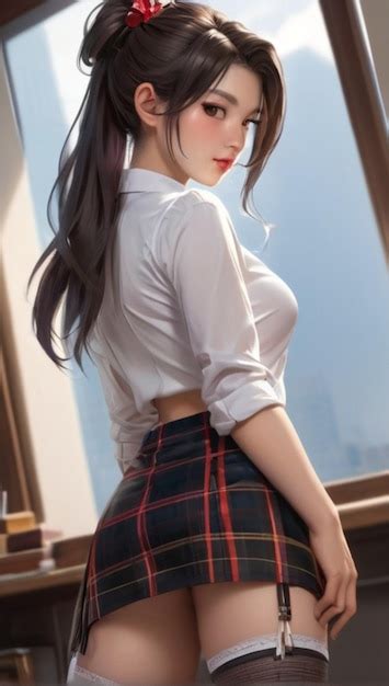 Premium Photo A Girl With Long Hair And A Shirt That Says Quot Shes A