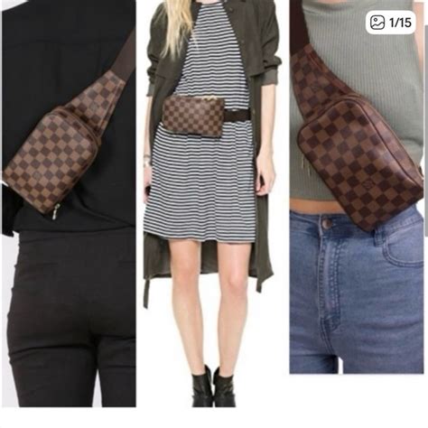 Louis Vuitton Bags Authentic Louis Vuitton Geronimos Damier Bum Bag