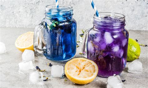 Синий тайский чай анчан рецепт с кокосовым молоком «Табрис