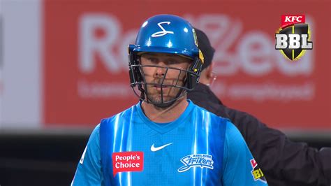 Lynn Destructs Hurricanes Bowlers 2 Jan 2023 Big Bash League 2022