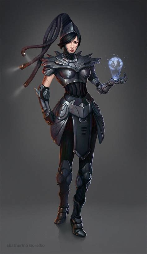 Female Dark Knight By Kristoff Kristoff On Deviantart