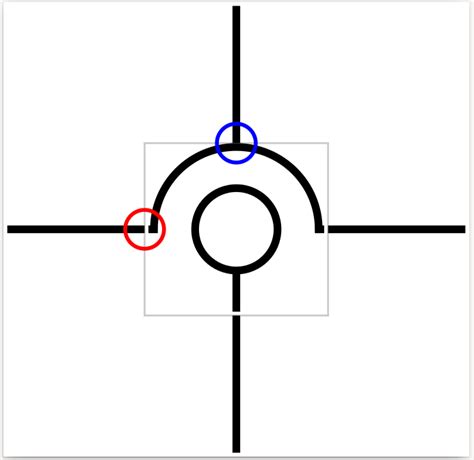 draw inside node via tikz{} and connect lines without gap tex