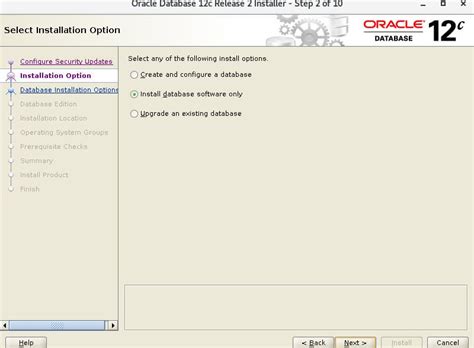 Oracle Database 12c Release 2 122 Installation On Oracle Linux 76