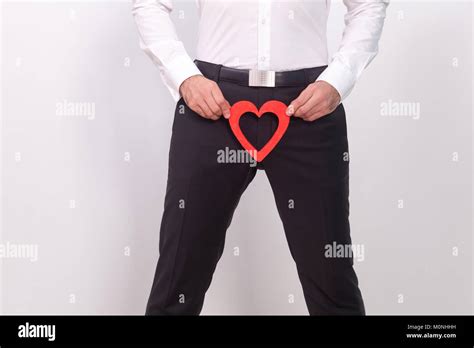 Accent On Causal Place Man Holding Heart On Piquantly Organ Indoor
