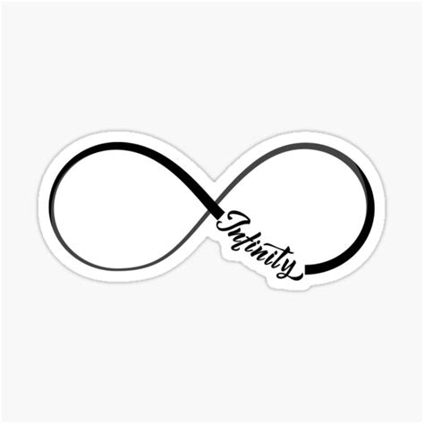 Infinity Symbol Sticker For Sale By Alik7 Redbubble