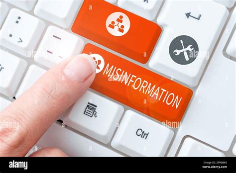 Conceptual Display Misinformation Internet Concept False Data In