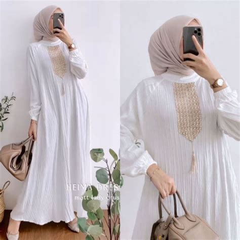 Jual Gamis Kaftan Kaftan Hemma Lady Crush Gamis Ied Series Shopee