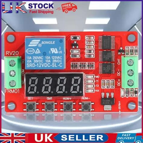 frm01 relay board 1ch relay timer module loop delay self locking timing board £8 20 picclick uk