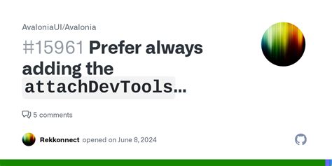 Prefer Always Adding The `attachdevtools` Parameter In Generated `initializecomponent` Of A