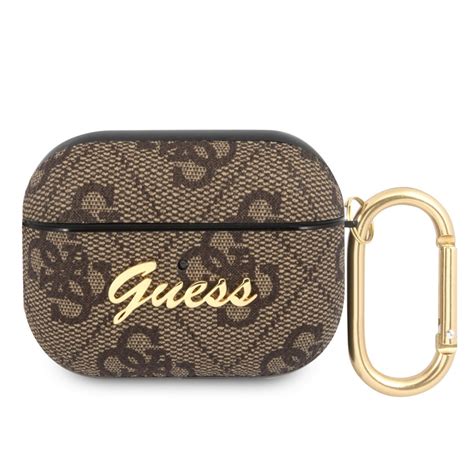 Guess G Script PC PU Pouzdro Pro Airpods Pro Brown ProMobily Cz