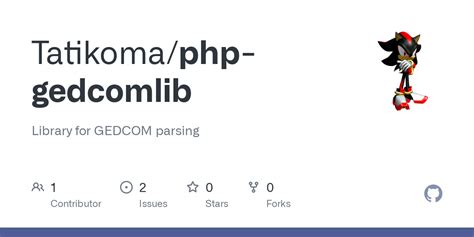 github tatikoma php gedcomlib library for gedcom parsing