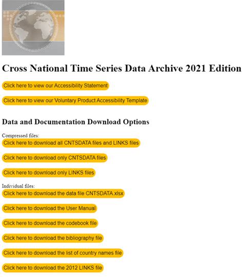New Database Cross National Time Series Cnts Data Archive St Thomas Libraries Blog