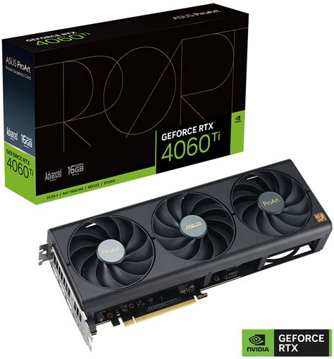 Asus Geforce Rtx 4060 Ti 16g Proart Rtx4060ti A16g 16gb Gddr6 128bit Oc