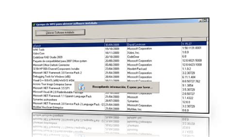 Prog Delphi Neftalí finProg Inventario de software instalado WMI Prog Delphi