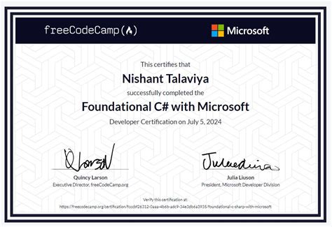 Talaviya Nishant On Linkedin Microsoftcertification Csharp Dotnetdevelopment Careerdevelopment