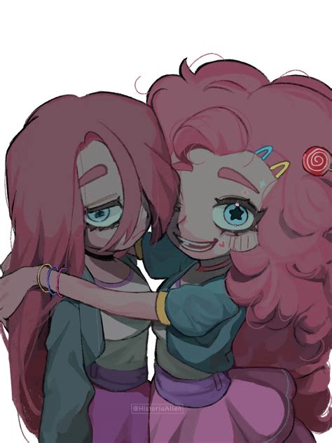 Pinkie Pie And Pinkamena Human