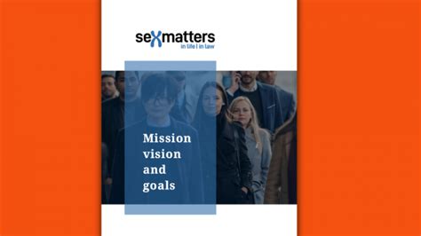 Sex Matters Mission Vision And Goals Sex Matters