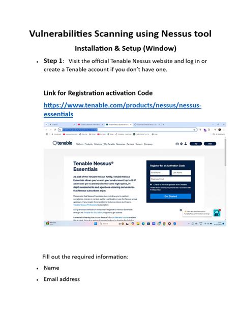 Vulnerability Scanning Using Nessus Tool Pdf File Transfer Protocol