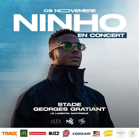 Ninho En Concert Stade Georges Gratiant M STADE GEORGES GRATIANT