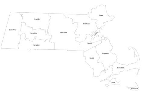 Free Printable Map Of Massachusetts And 20 Fun Facts About Massachusetts