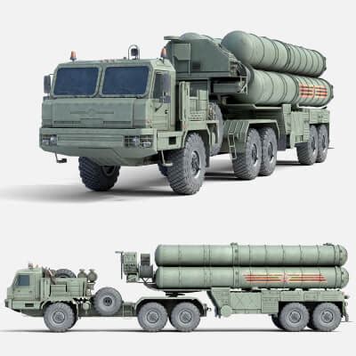 S Triumf Air Defense System D Model By Dstudio