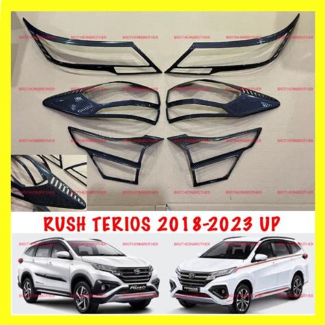 Jual Paket Garnish Lampu Depan Belakang All New Rush Terios 2018 2021