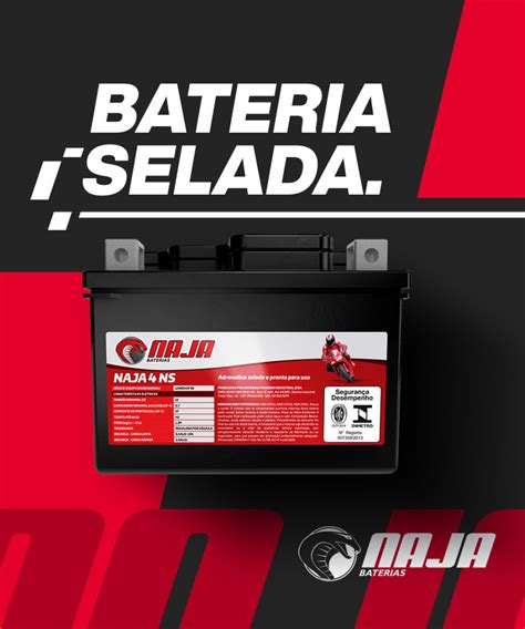 Bateria Naja 6 Ns 6Ah Redemoto