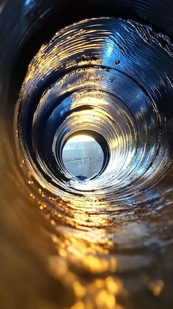 Installing Uvcured Liner Inside A Large Pvc Pipe Premium Ai Generated