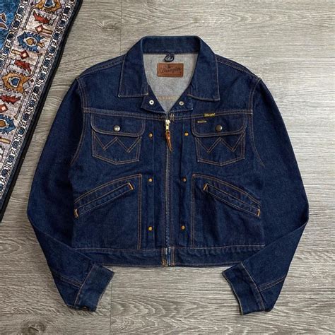 Jual Vintage Wrangler Denim Trucker Jacket Shopee Indonesia