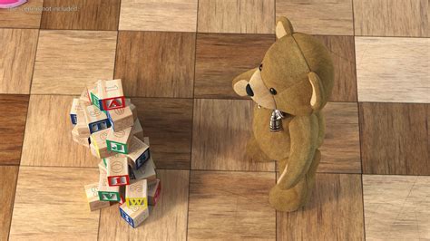 Teddy Bear Rigged For Maya D Model Ma Free D