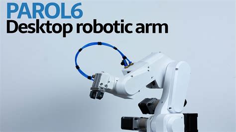Parol6 3d Printed Desktop Robot Arm Youtube