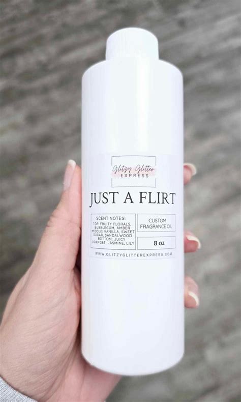 Custom Fragrance Oil Just A Flirt Glitzy Glitter Express