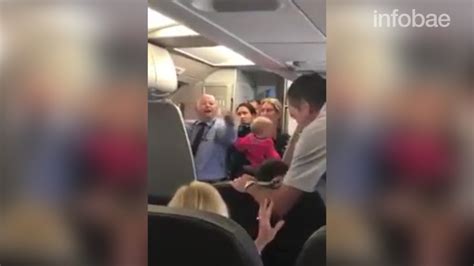 Un Empleado De Una Aerolínea Agredió A Una Mujer Y Casi Golpea A Su