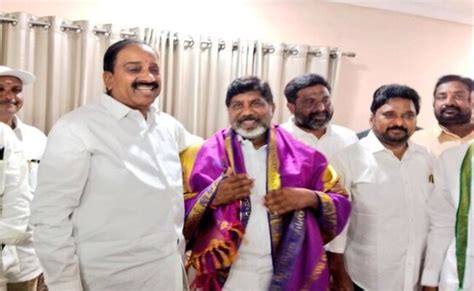 BRS Leader Thummala Nageswara Rao Set To Join Congress On Sep