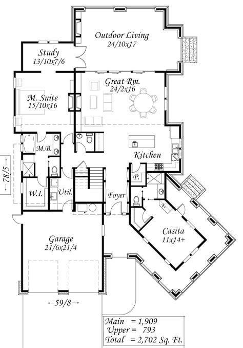 Tuscan House Floor Plans