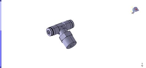 接头festo快换接头qst 3 8 6 Solidworks 2020 模型图纸下载 懒石网