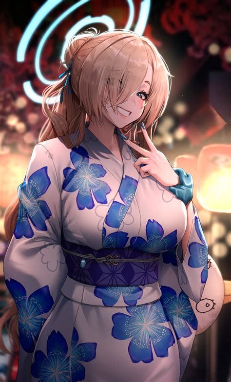 Asuna Ichinose Blue Archive Ranimegirlsinkimonos