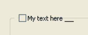 Delphi How Can I Make A TCheckbox Without Transparent Text Ie It