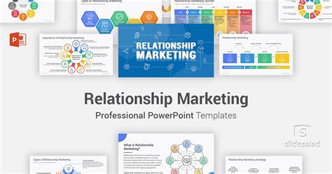 Relationship Marketing PowerPoint Template Designs SlideSalad
