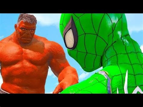 Youtubered Hulk Vs Spiderman Epic Battle Spiderman Funny Fight Youtube
