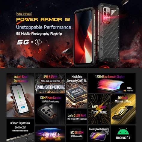 ULEFONE POWER ARMOR ULTRA Rugged Phones NZ