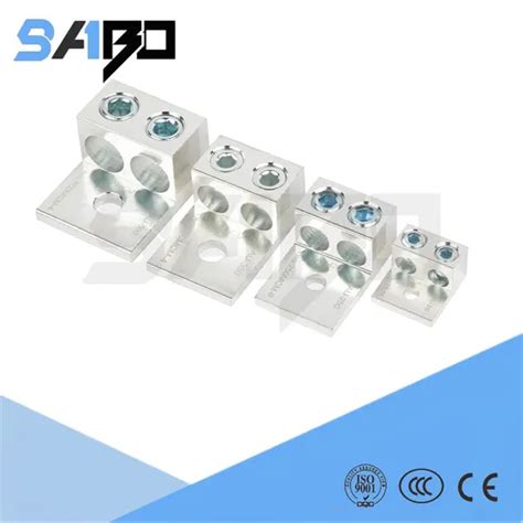 Copper Bar Grounding Wire Terminal Block Ground Bar Wiring Terminal Mechanical Lugs And
