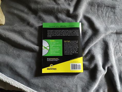 Calculus For Dummies Ryan Mark Amazon Com Au Books