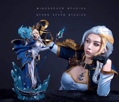 World Of Warcraft Jaina Proudmoreprachtmeer 14 Resin Statue Von