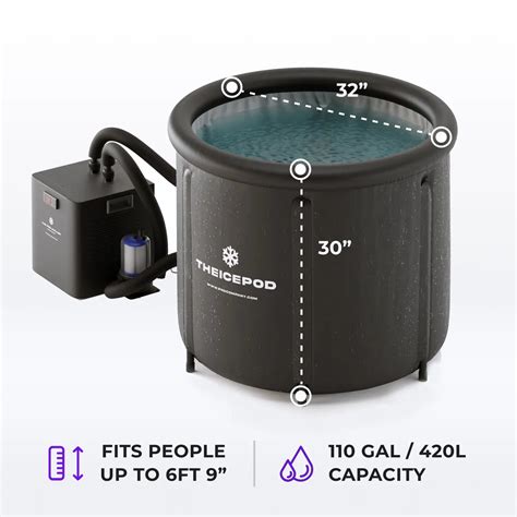 The Ice Pod Portable Ice Bath The Pod Company