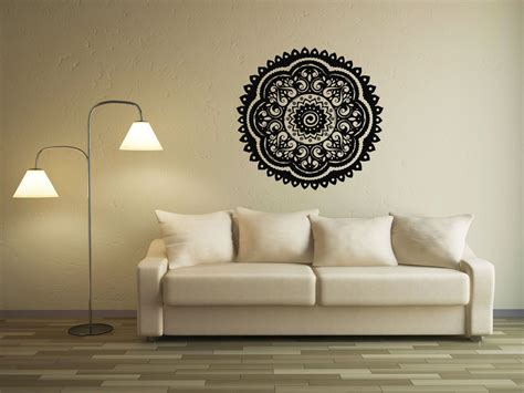 Wall Vinyl Sticker Decals Mural Room Design Pattern Yoga Hindu Mandala