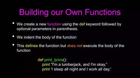 Function In Python Autosaved Ppt