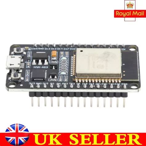 Esp 32s Esp Wroom 32 Esp32 Bluetooth Compatible Wifi Dual Core Cpu Development B £826 Picclick Uk