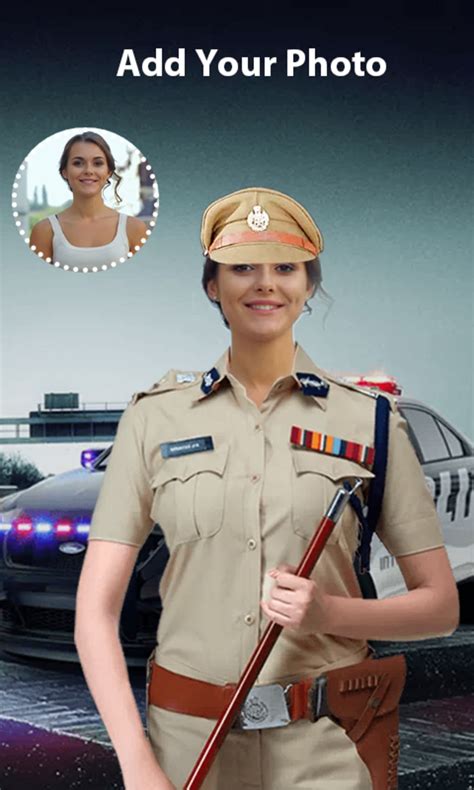Women Police Uniform Photo Editor Indian Suit Para Android Descargar